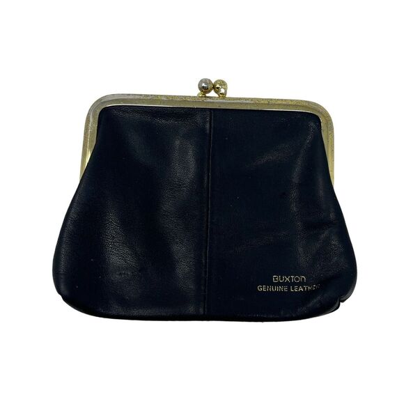 Buxton | Bags | Vintage Buxton Leather Western Coin Purse Kiss Closure ...